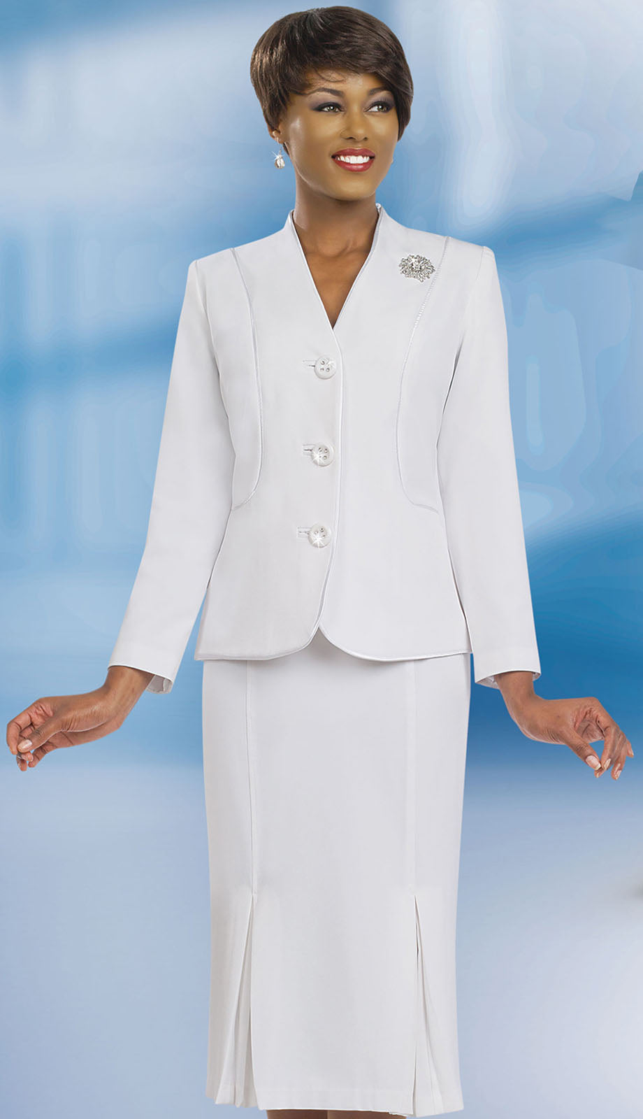 Ladies White Suits For Church
